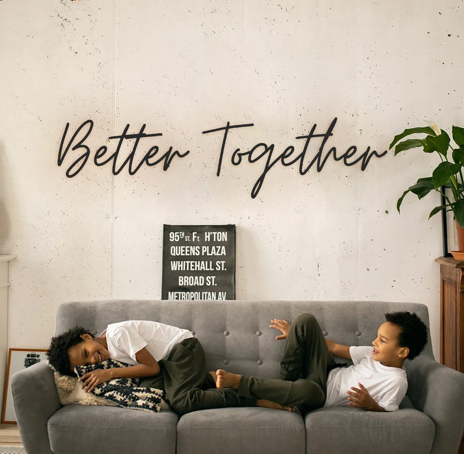 Better Together Wall Art : Style - 1 – Lets Custom Studio - Custom Neon ...