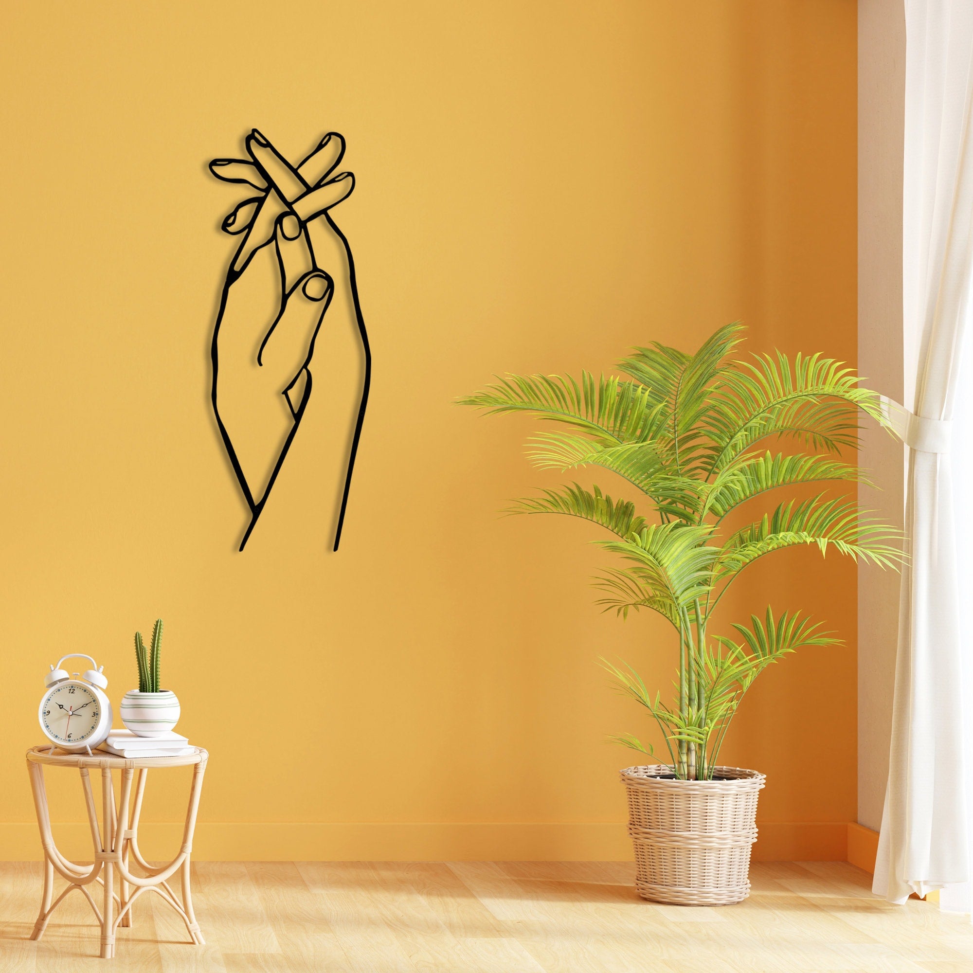 Hands Line Art Wall Decor – Lets Custom Studio - Custom Neon Signs